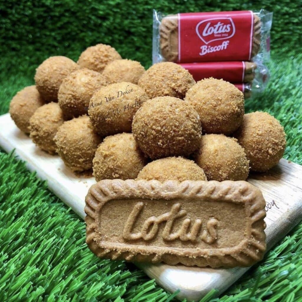 Biscoff Cheesecake Bliss Ball Bites | Feed Me Healthy With Anna Van Dyken